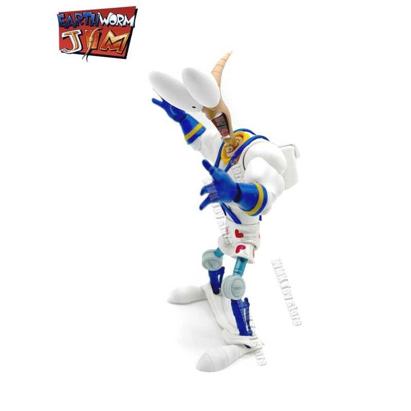Stock Earthworm ♁ In Jim 2.0 PDNA 1/12 Action Figure Worm Body Figures ...