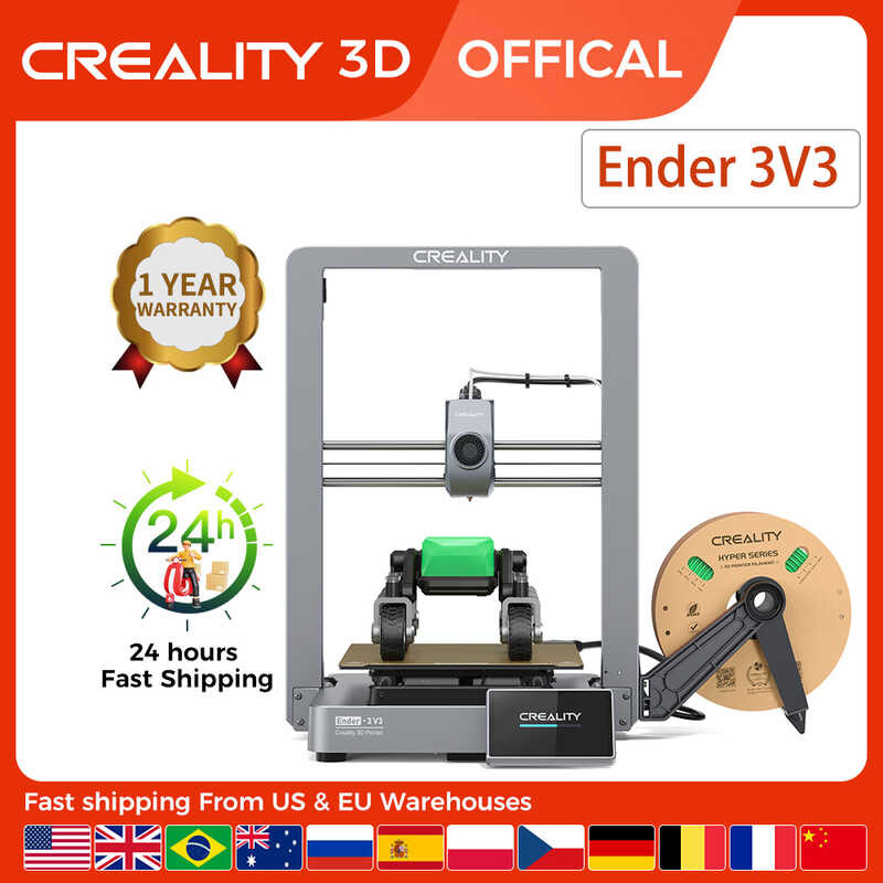 F40 Creality Ender-3 V3 3D Printer With Core XZ Motion System 600Mm/S ...