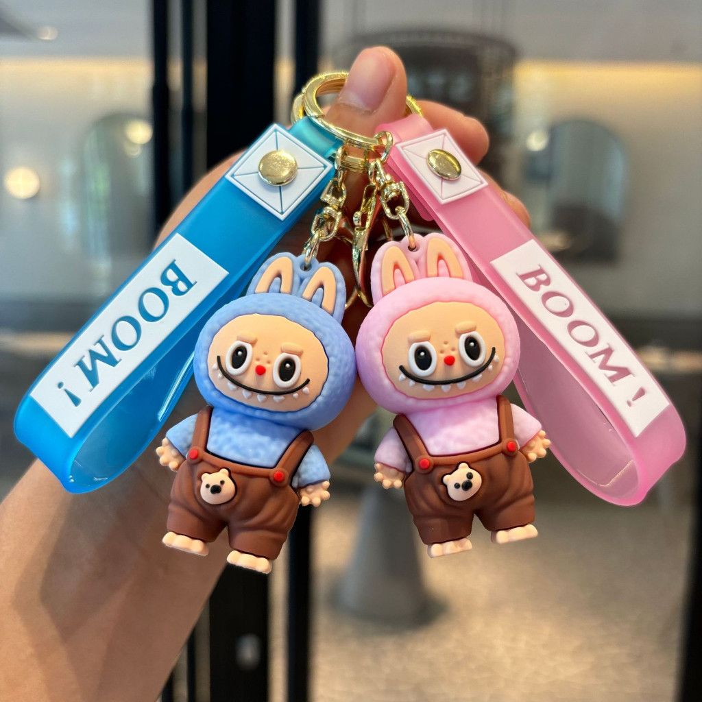 YoYo #K01 Labubu Keychain fashion trend Cute Cartoon Toy Pendant Gift ...