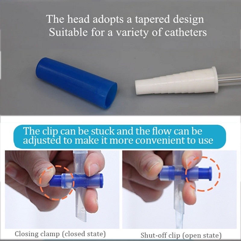 1000ml & 500ml Disposable Drainage Bag Leg Tie Catheter Urine ...