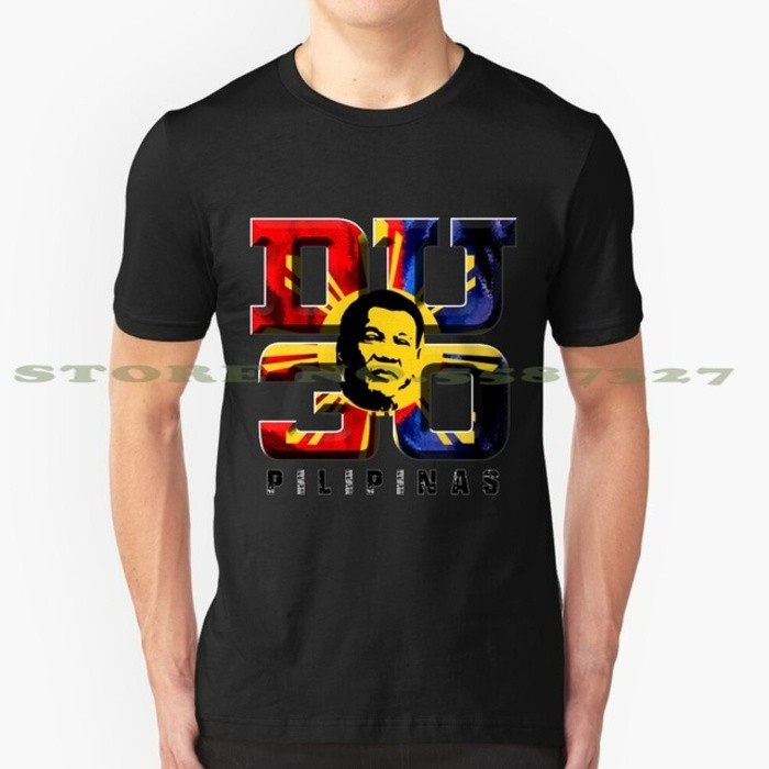 Du30 Philippines 100% Cotton T-Shirt Philippines Pinoy Pride Di Duterte ...