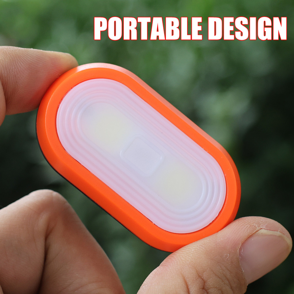 Portable Battery Powered Mini LED Clip-on Light - 3 Modes Adjustable ...