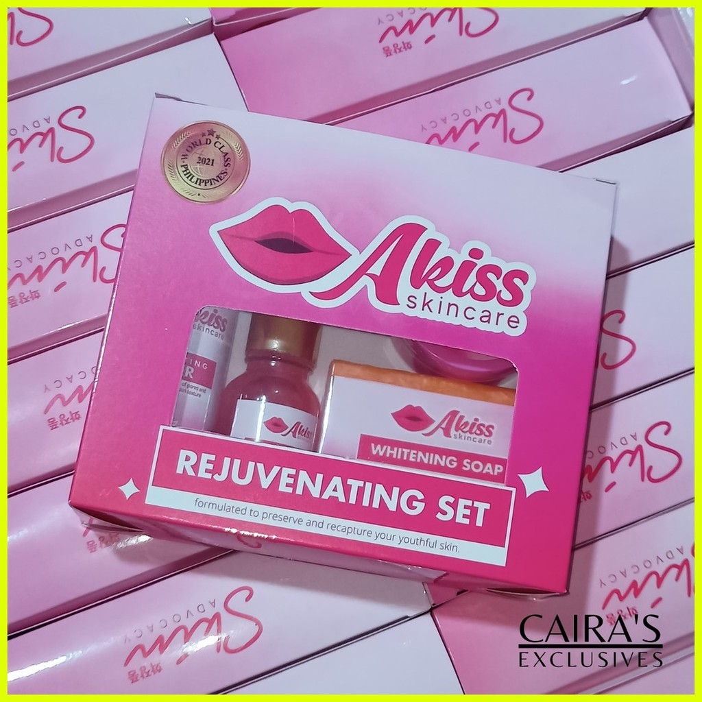 Akiss Skincare Rejuvenating Set | Akiss Cleanser Foamwash | Akiss ...