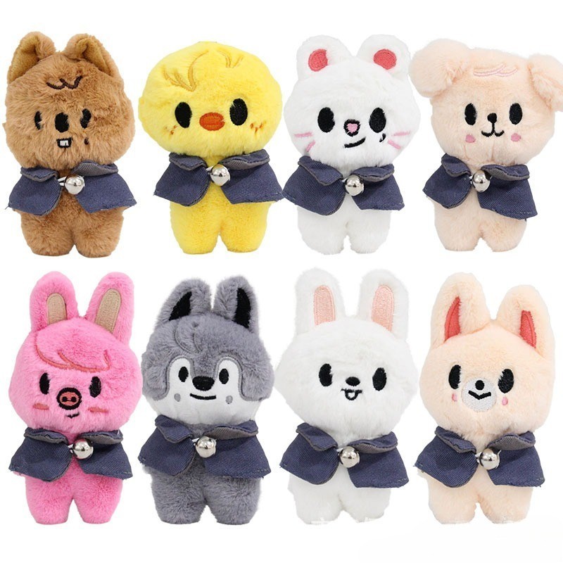 Skzoo Kpop Plush Keychain Stuffed Animal Plush Toys StrayKids JYP Fans ...