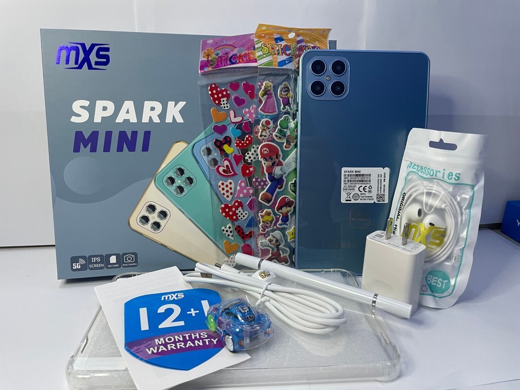 MAX SPARK Mini 7 Inch Tablet 8+256GB ROM Tablets Android With Pen Learn ...