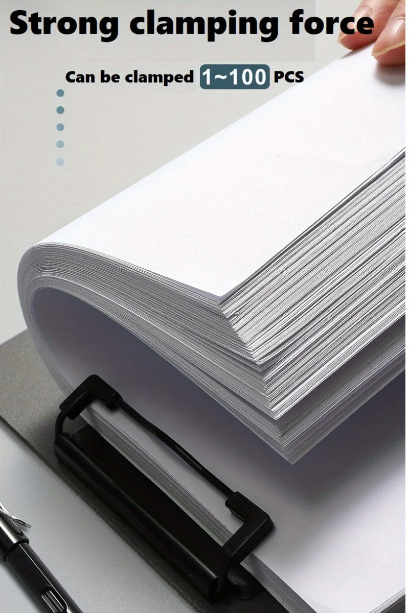 VK Long Bond Paper Folder Documents Organizer Clipboard With Cover ...