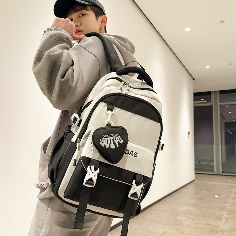 College Student Backpack High School Junior High School Student ...