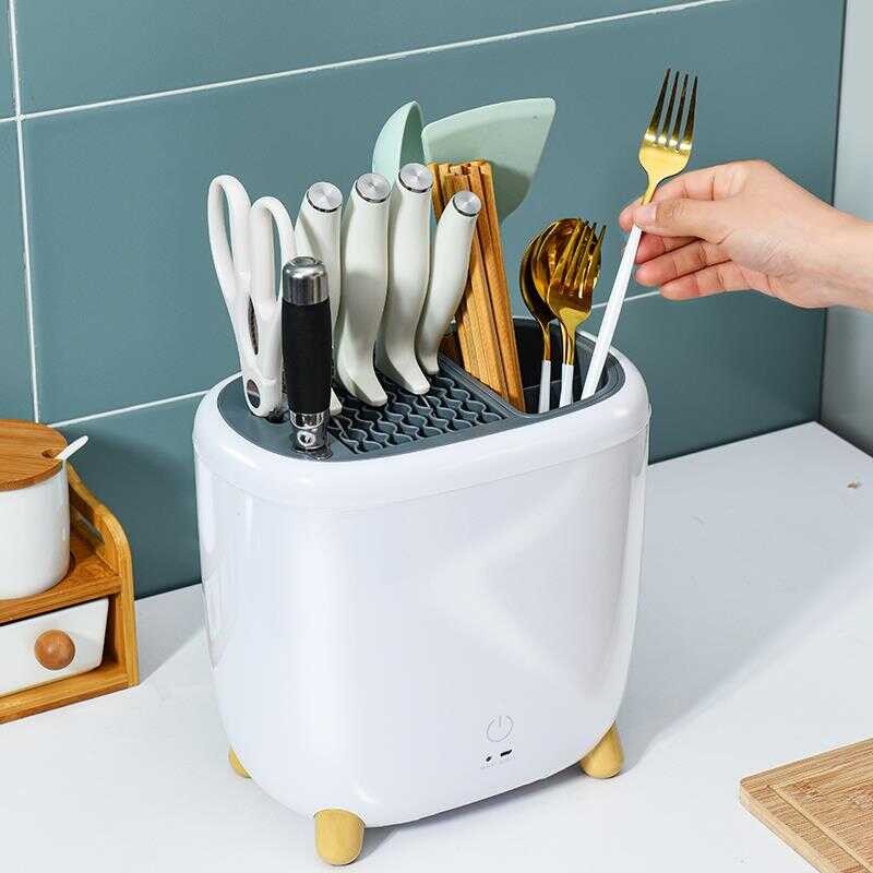 Intelligent Japanese MUJI Quality Disinfection Drying Knife Holder ...