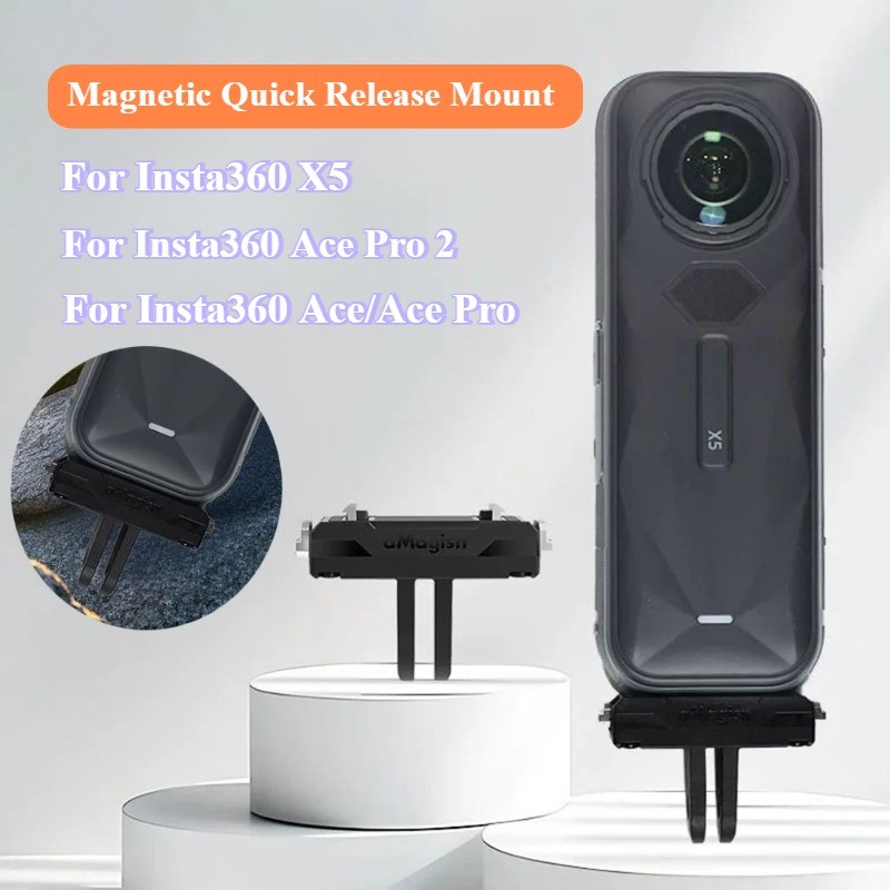Magnetic Quick Release Base Stand for Insta360 X5/Ace Pro 2 Magnetic ...