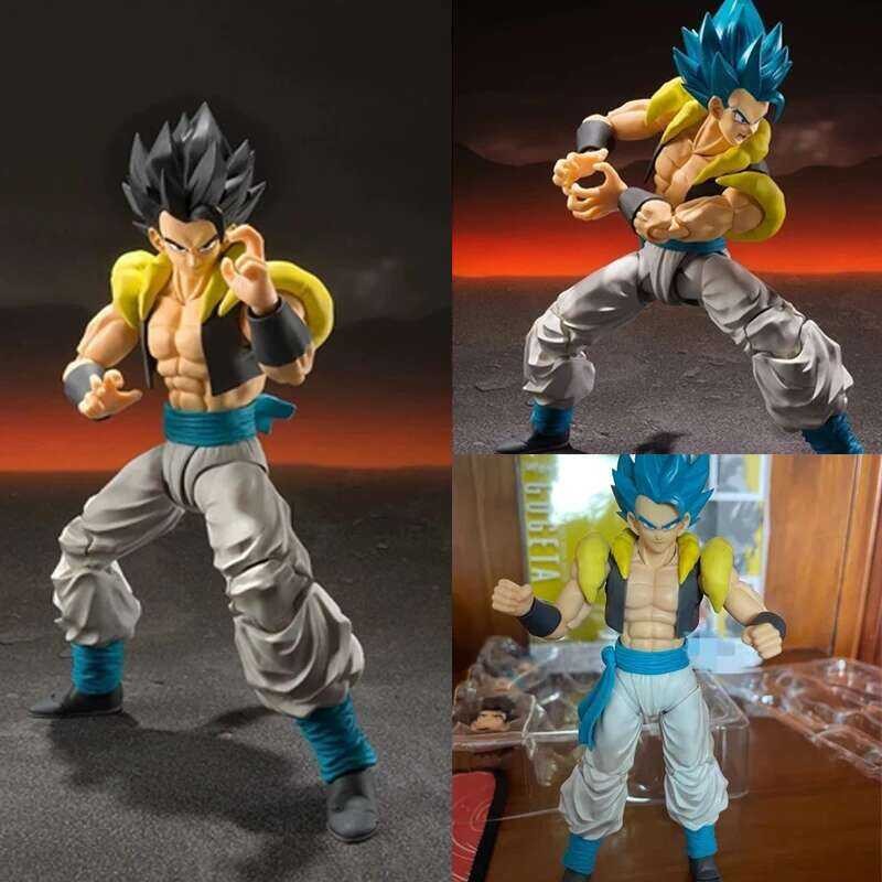 Gogeta Anime Shfiguarts Dragon Ball Z Figure Blue Hair Gogeta Theater ...