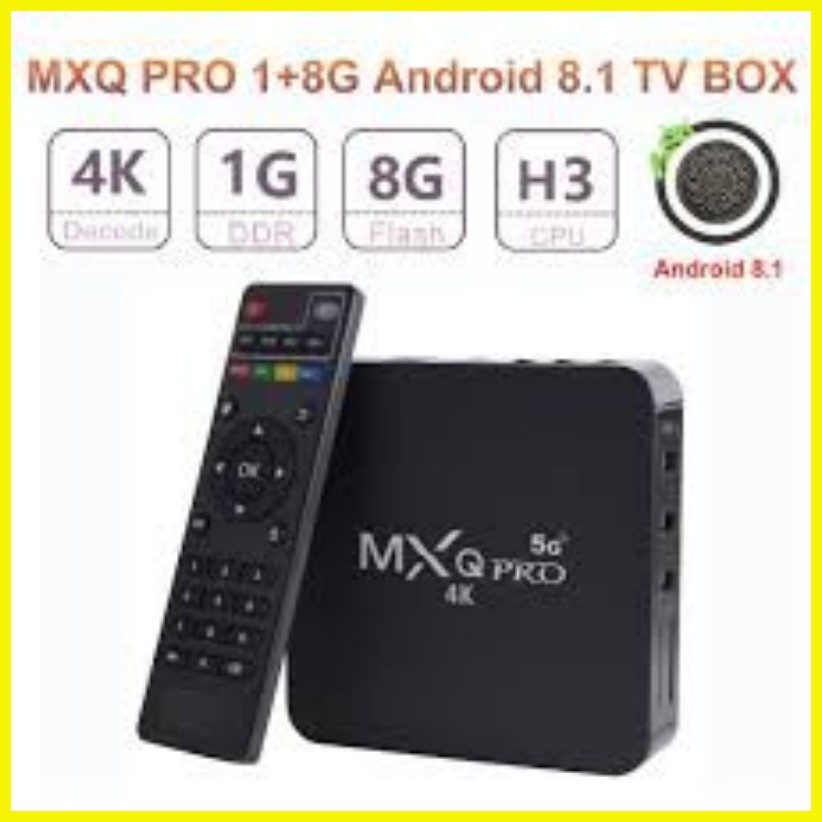 PRE INSTALL MX Q PRO 4K 5G TV Box 2020 Latest Version Android 10.1 1G ...