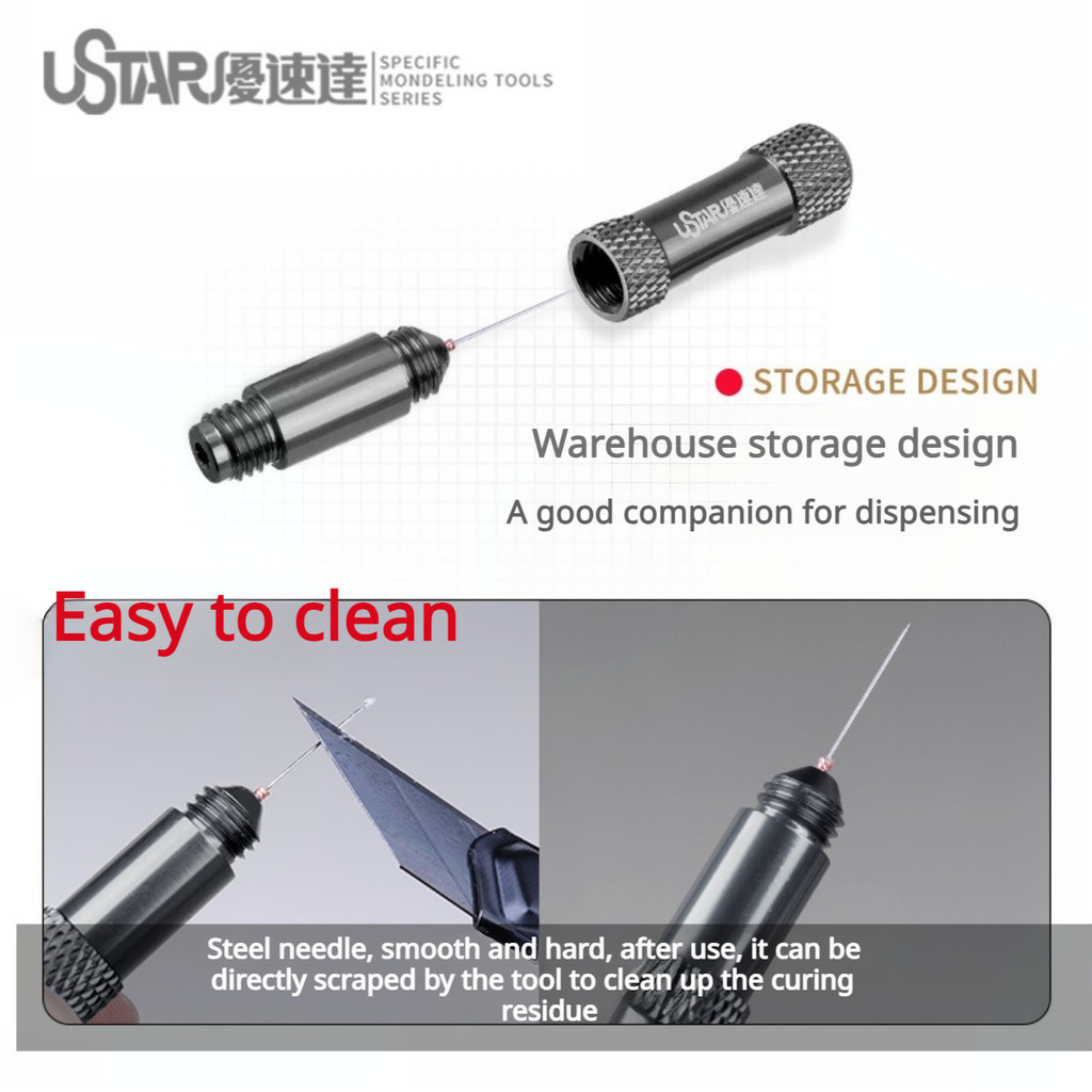 Ustar UA-90097 Glue Dispensing Stick Needle Stainless Steel Needle Good ...