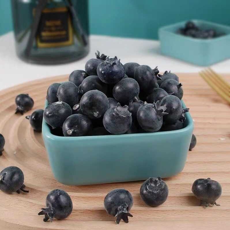 Blueberry model, fake fruit props, fruit and vegetable foam model ...