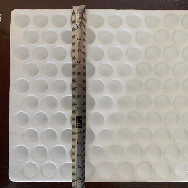 100 hole 13mm foam tray for blood collection tube, test tube needle ...