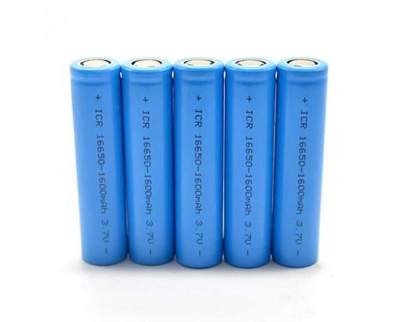 1600Mah 3.7V 16650 Lithium Ion Rechargeable Battery Icr16650 Li-Ion ...