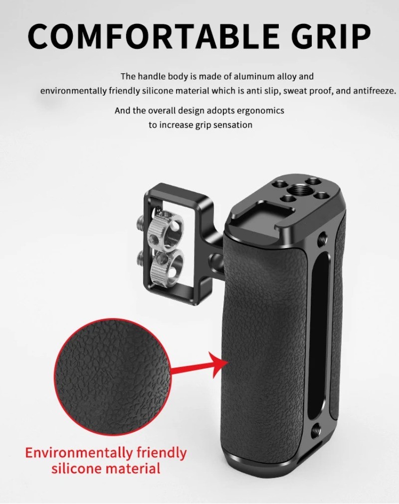 Universal Camera Cage Mini Side Handle for Action Camera Cage Rig ...