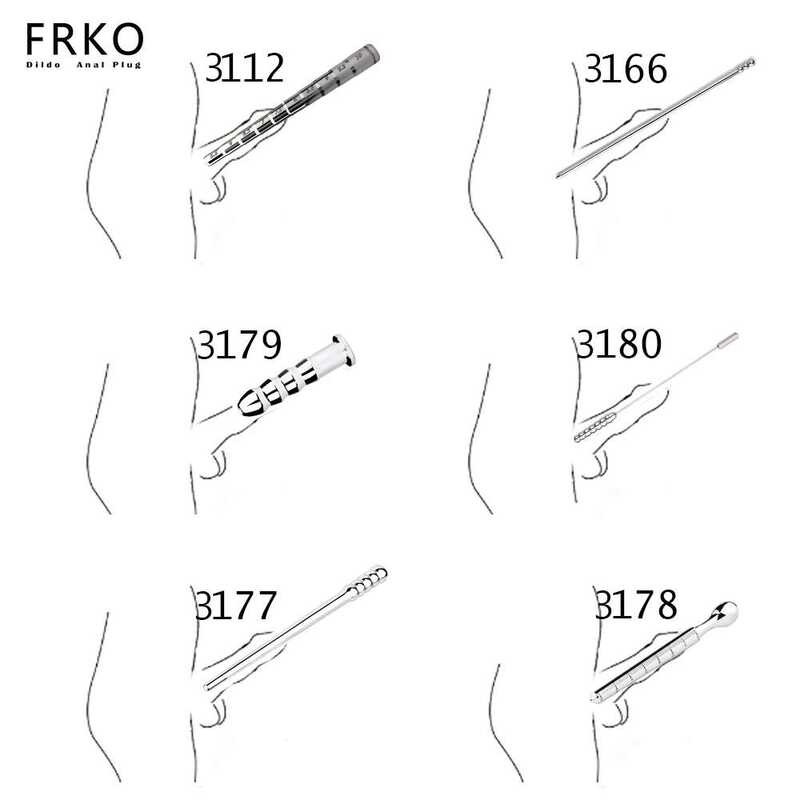 FRKO Protaste Stimulation Urethral Plug Stainless Steel Urethral ...