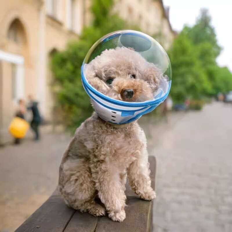 Dog gas mask head cover, prevent accidental eating and biting ...