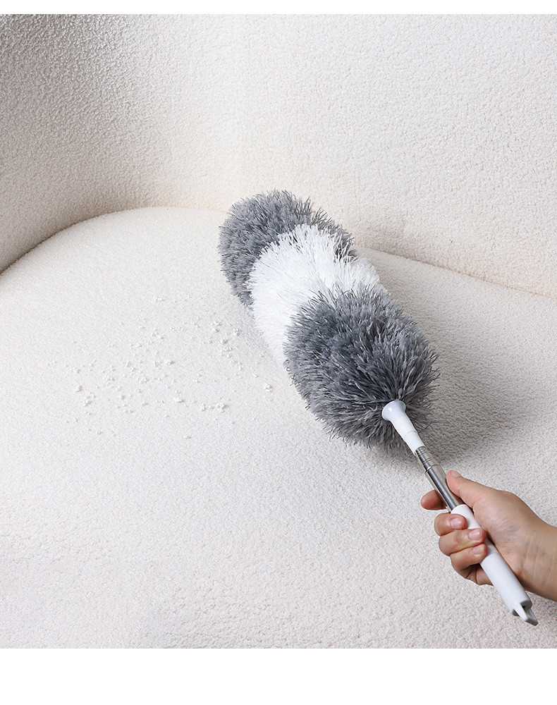 Feather Duster Dust Removal Extendable Cleaning Tool for Dust Under Bed ...
