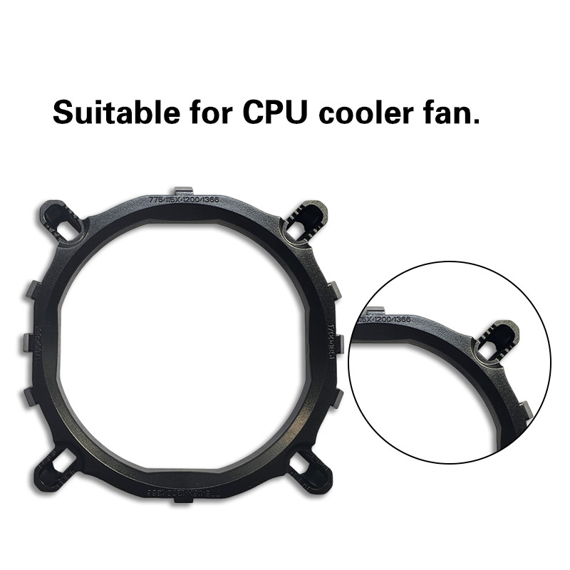 CPU Cooler Fan Bracket PC Radiator Cooling Fan Bracket Intel 775/1200 ...