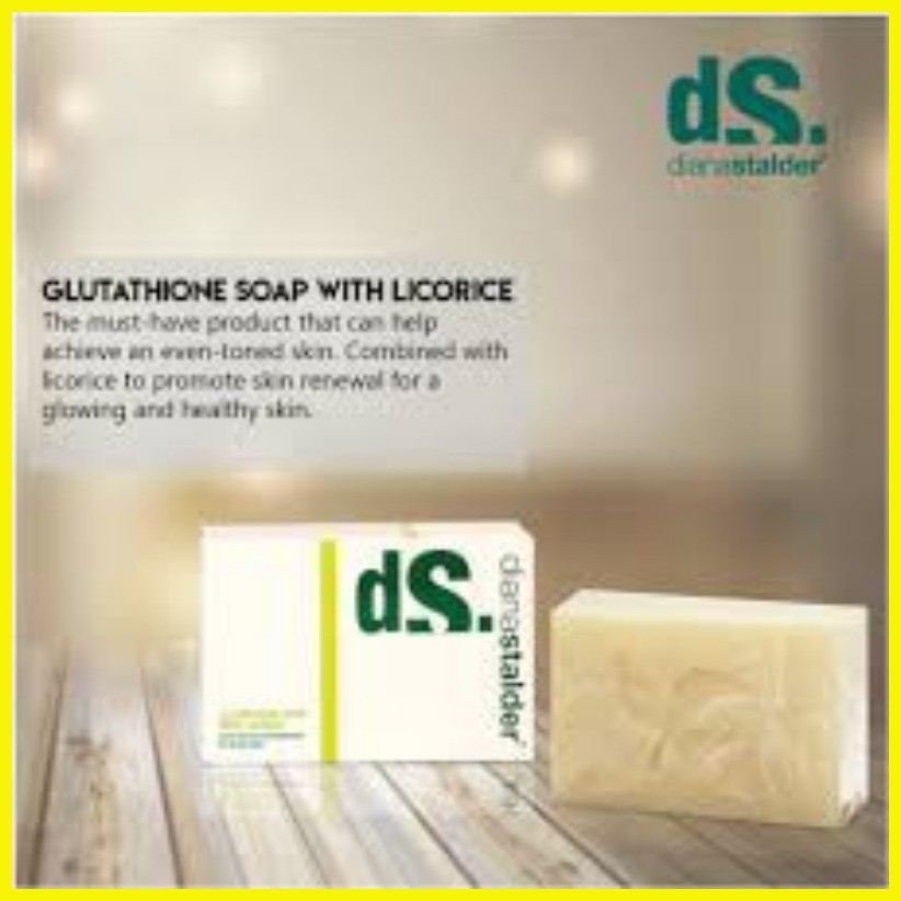 Diana Stalder Glutathione Soap with Licorice 120g | Shopee Philippines