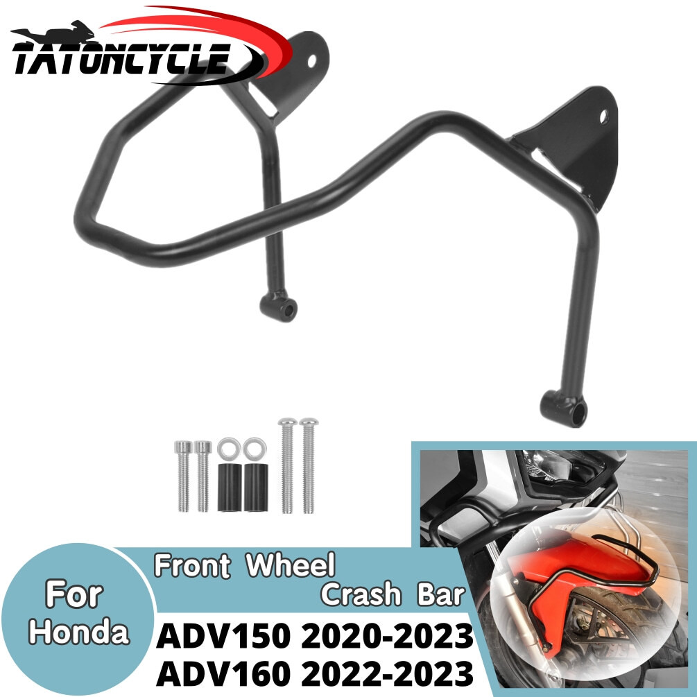 ADV160 b ADV150 Front Wheel Crash Bar For Honda ADV 150 160 2020-2023 2022 Motorcycle Mudguard ...