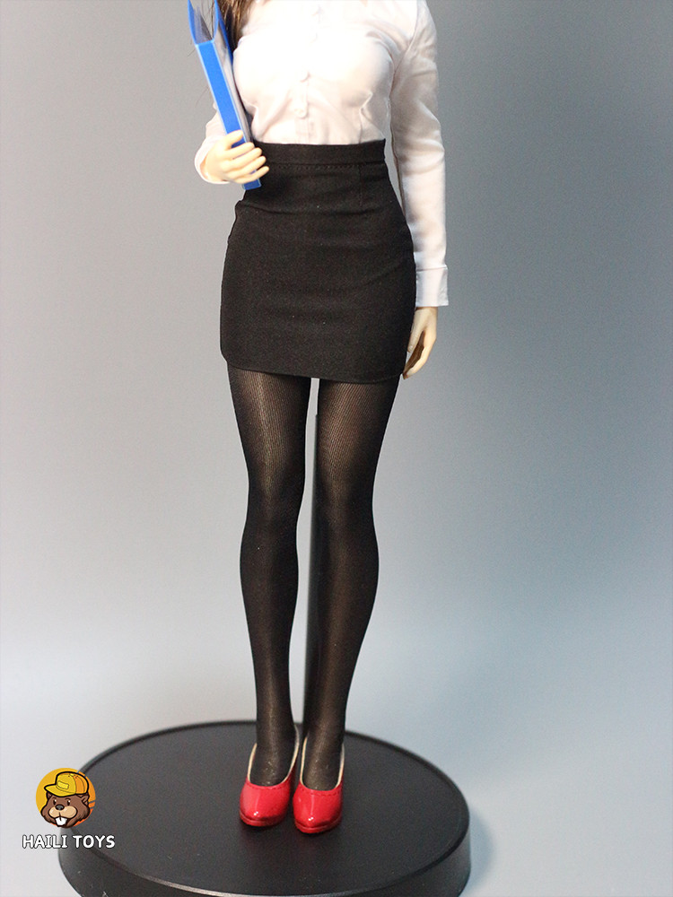 Ready Stock HAILI TOYS 1/6 Female Soldier Clothes Workplace Female ...