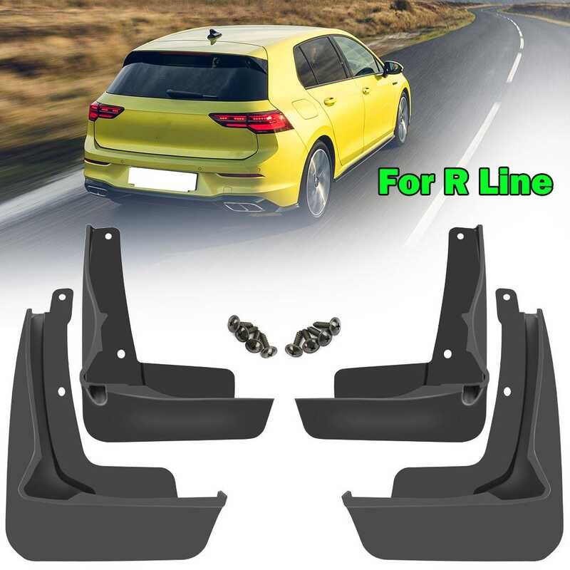 Car 1 Flaps for VW Golf 8 R-e GTI GTD GTE 2020 2021 2022 Splash Guard ...