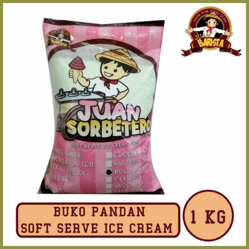 Juan sorbetero premium ice cream mix buko pandan | Shopee Philippines