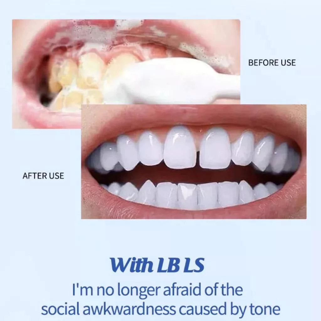 LBLS Tooth Powder Vitamin C Probiotics Whitening Fresh Breath 50g ...