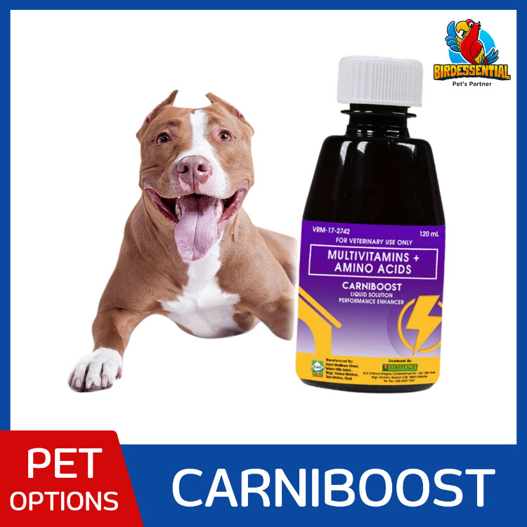 Pet Options Carniboost 120ml Multivitamins + Amino Acids Performance ...