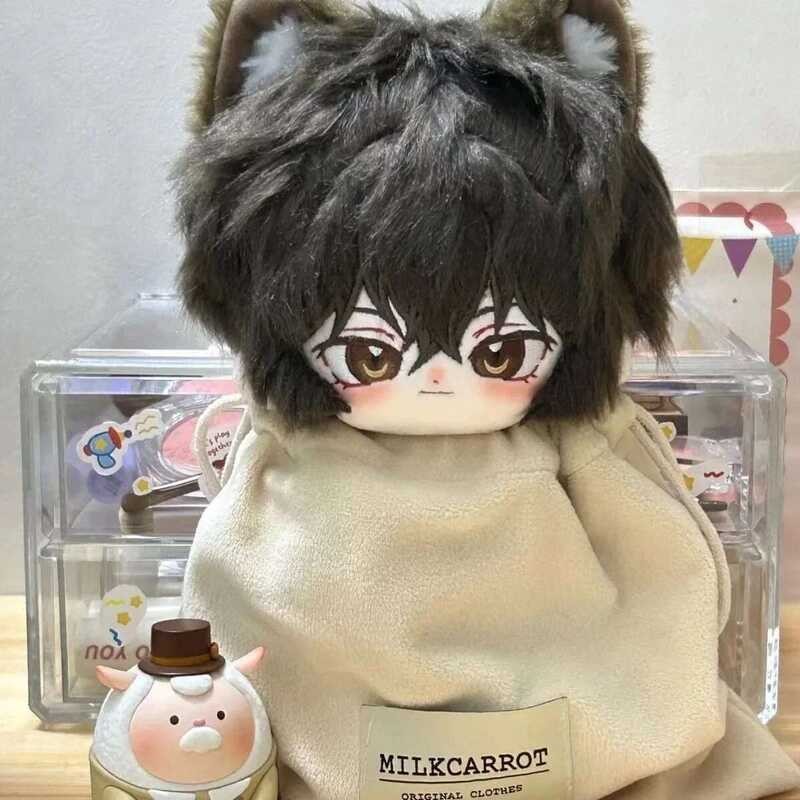 Role Anime Dazai Animal Ear Handsome Cosplay Plush Doll With Skeleton ...