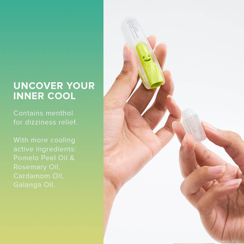 (Twin Releaf)PASTEL Translucent Pocket Inhaler [Menthol, Eucalyptus ...