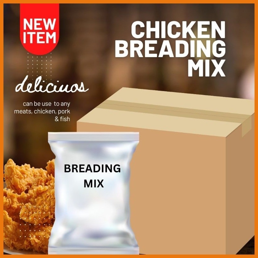 Chicken Breading Mix 1 Kilo ( For Fried Chicken | Pork) | Shopee ...