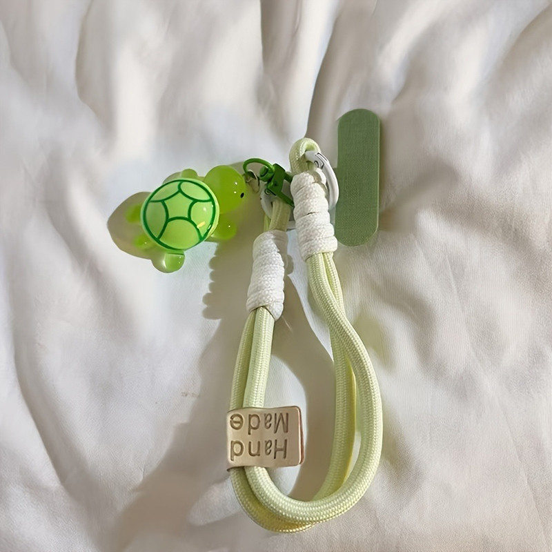 Mobile Phone Lanyard Strap Cartoon Turtle Hanging Chain Ring Cord with ...