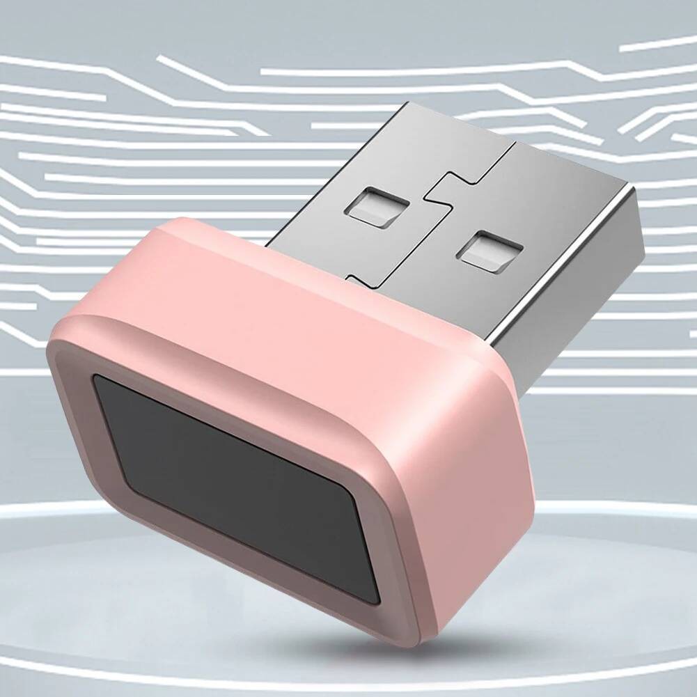 Reader USB Biometric Fingerprint Scanner 360° Touch Windows Hello FIDO ...