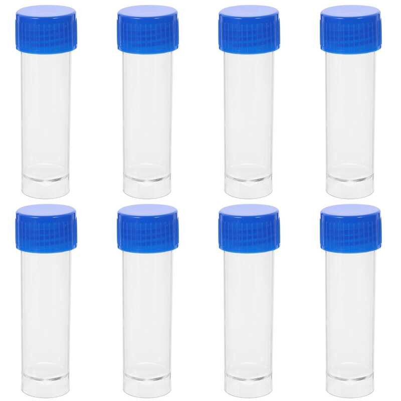 10 PCS Urine Kit Test Tubes With Lids Sample Containers Stool Specimen ...