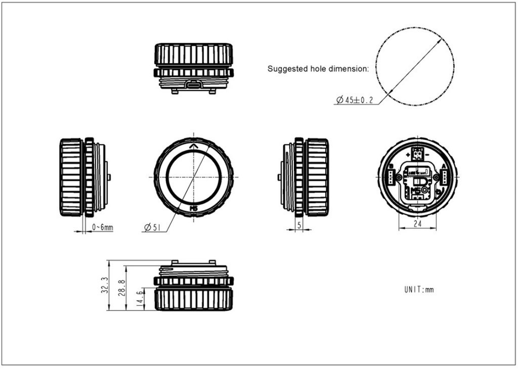 M5Stack Official M5Dial ESP32-S3 M5StampS3 Development Board 1.28-inch ...
