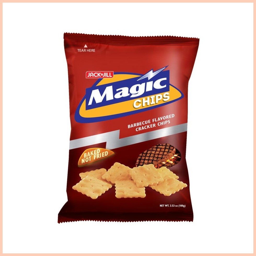 Magic Chips Barbecue Big Pack (100g) | Shopee Philippines