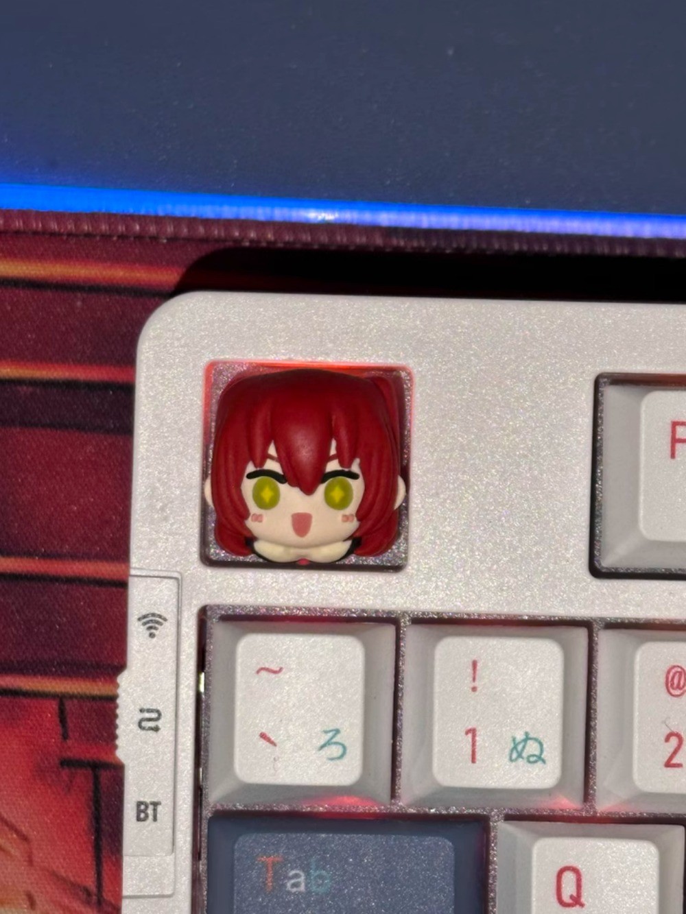 BOCCHI THE ROCK Keycap Cute Cartoon 3D Creative Cute MX Switch ...