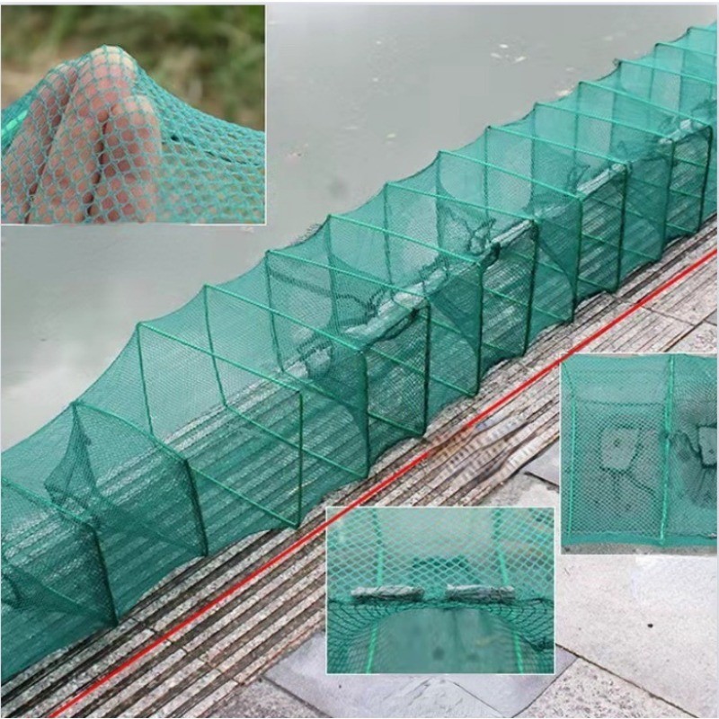 5m Dragon Type Cage/Bubo (Fish/Shrimp Traps) Green dragon BUBU, Large ...