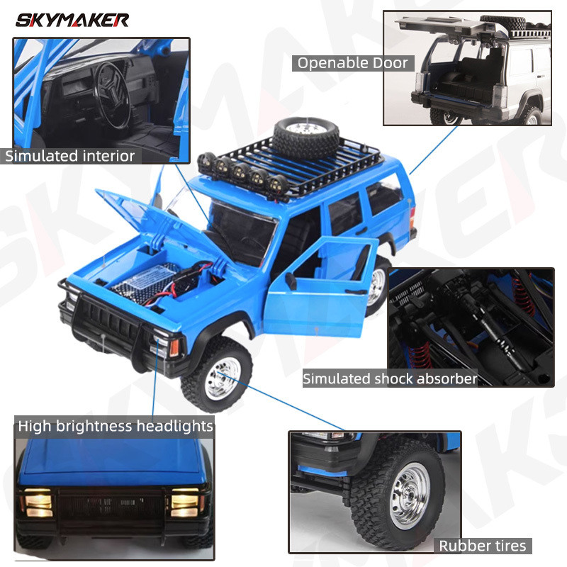 LY Mn78 1:12 Full Scale MN Model RTR Version 2.4G 4Wd 280 Motor ...