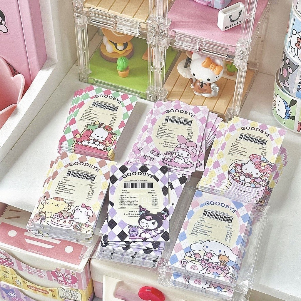 20pcs/set Sanrio Creative Cartoon Small Ticket Diamond Seal Sticker ...