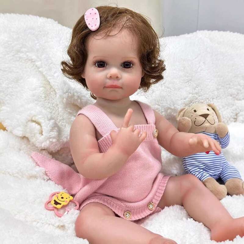 55Cm 3D High Color Simulated Baby Rebirth Doll Maggi | Shopee Philippines