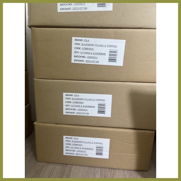 ¤ DLA LAFRUTA 50% BLUEBERRY 610G| SEPTEMBER 2025 EXPIRY | Shopee ...