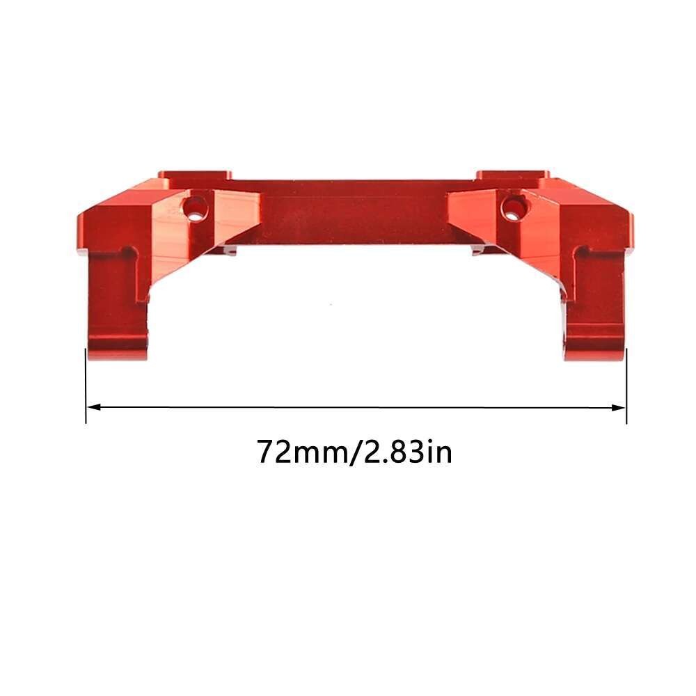 Front TRX4 Corssbeam Mount Aluminum Alloy Bumper Beam Protective Mounts ...