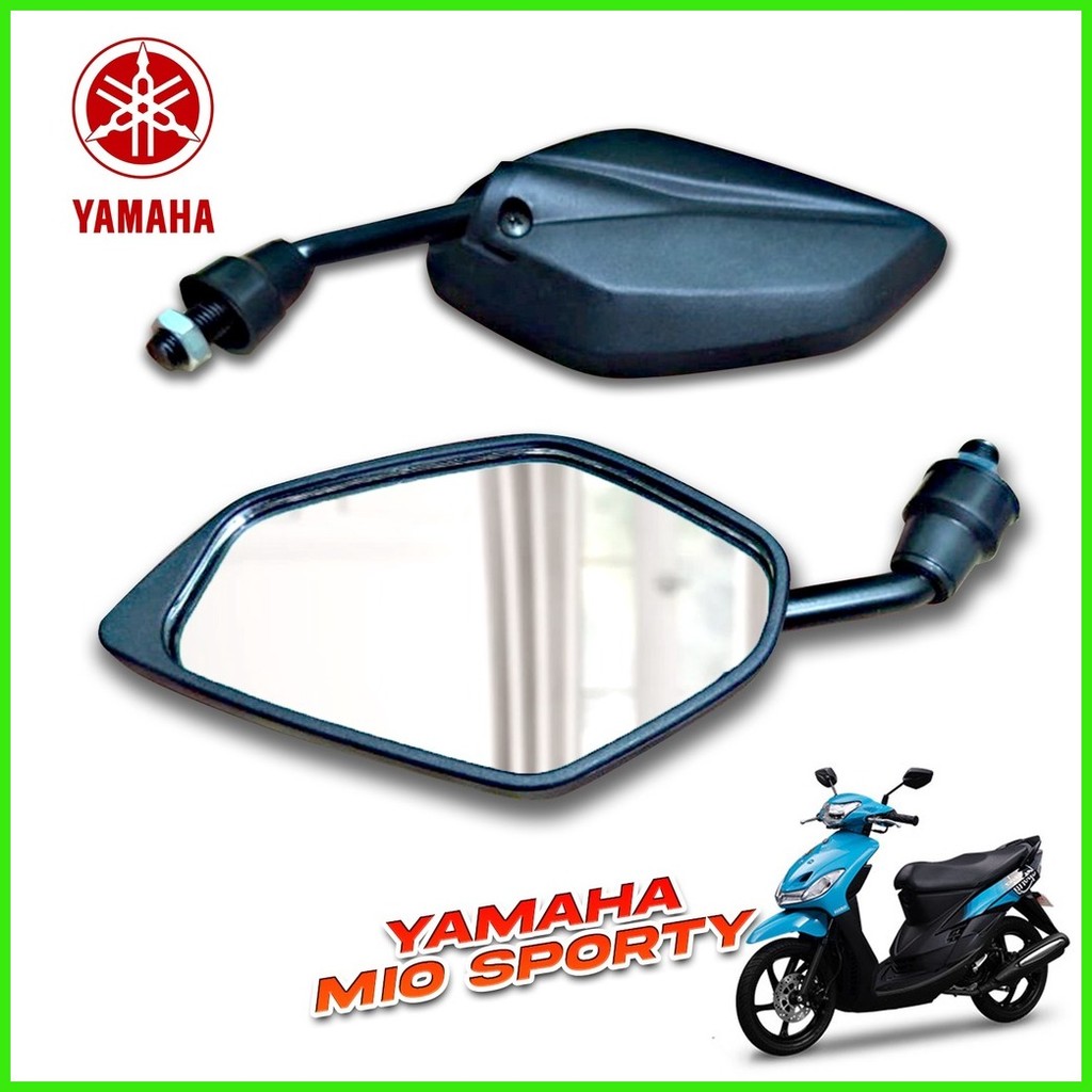 YAMAHA MIO SPORTY | Motorcycle Side Mirror Short Stem | COD | Shopee ...