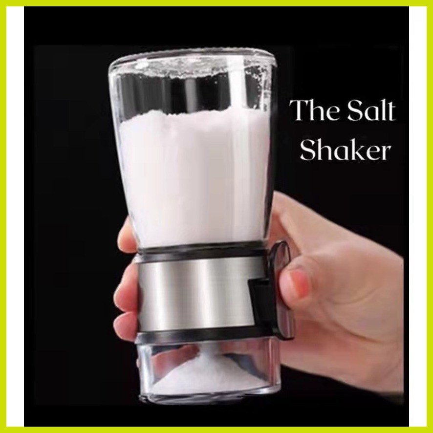 Push-type Salt Dispenser Spice Shaker Salt Shaker Salt And Pepper Spice ...