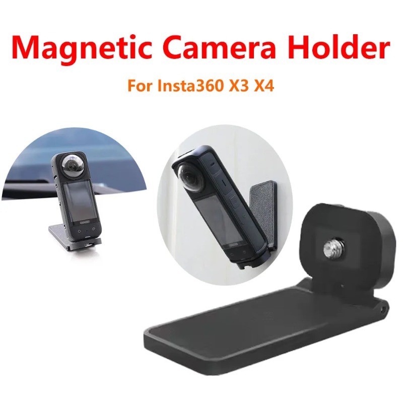 Magnetic Sport Camera Holder For Insta360 X5 X4 X3 Magnetic Desktop ...
