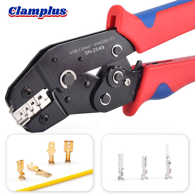 SN-2549 d Ratcheting Wire Crimping Plier para sa JST PH 2.0mm,XH 2.5mm ...